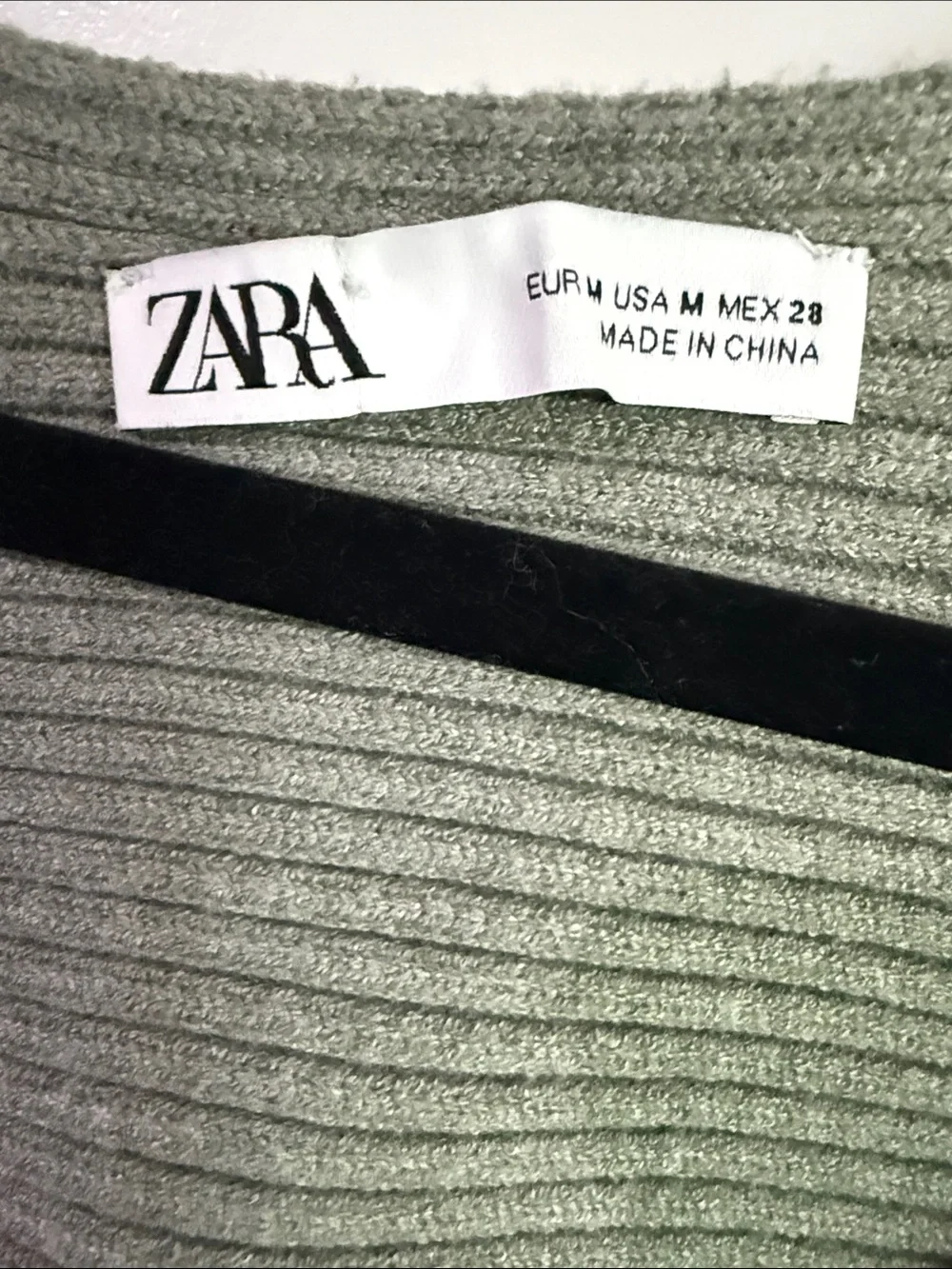 Zara | Sweaters | Zara Ribbed Bustier Sweater And Matching Shrug In ...